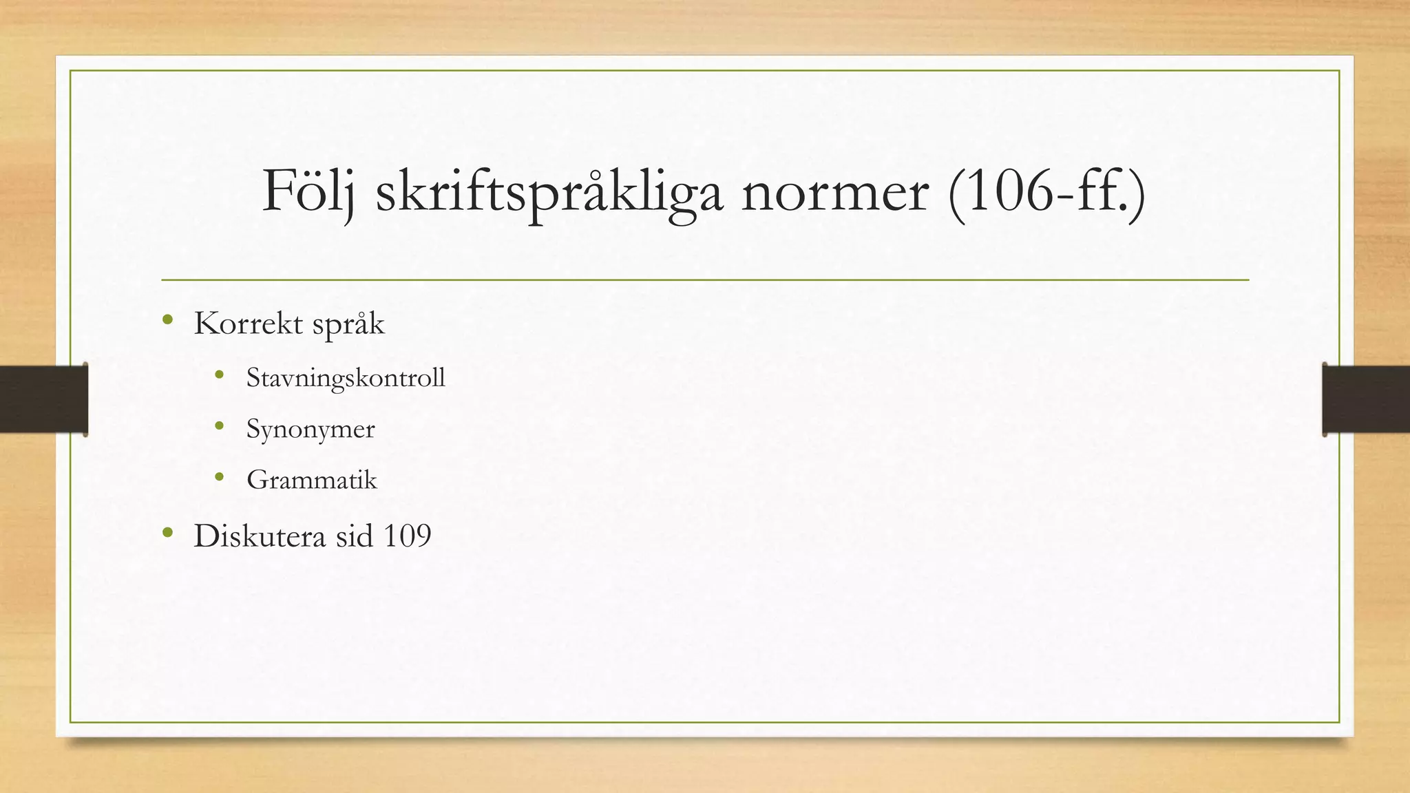 Lektion 2 informell och formell stil | PPTX | Education