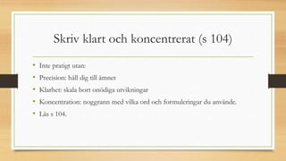 Lektion 2 informell och formell stil | PPTX