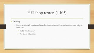Lektion 2 informell och formell stil | PPTX