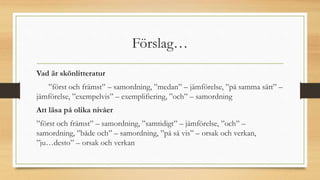 Lektion 2 informell och formell stil | PPTX