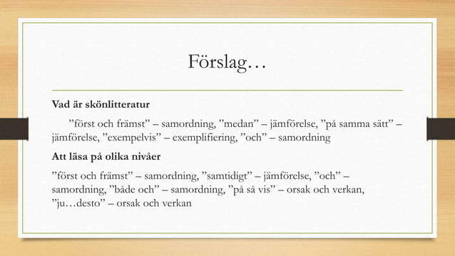 Lektion 2 informell och formell stil | PPTX | Education