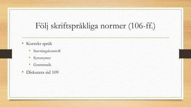 Lektion 2 informell och formell stil | PPTX | Education