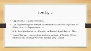 Lektion 2 informell och formell stil | PPTX