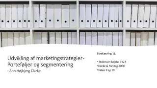 Lektion 9 segmentering AHC STV.pptx..... | PPT