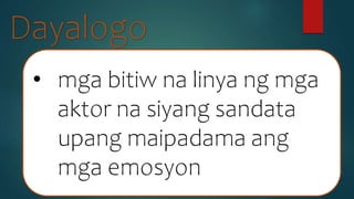 Mga paksaing usapin sa mga dulaang filipino | PPT