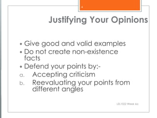 Lel1022 week 6a | PDF