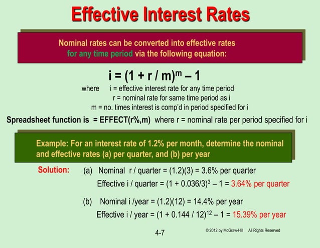 Leland_Tarquin_Engineering_Economy_Chapter_4_Nominal_Effective_Interest ...