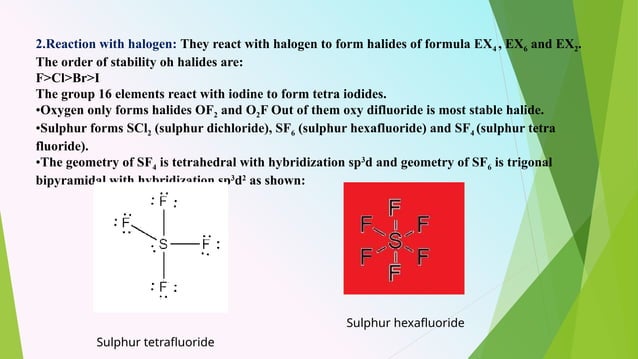 P blocks elements and introduction of group 16 and 17 | PPT