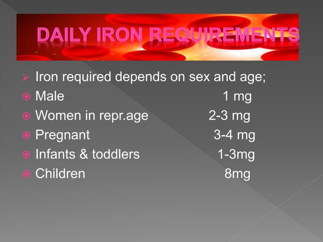 Iron Deficiency | PPT