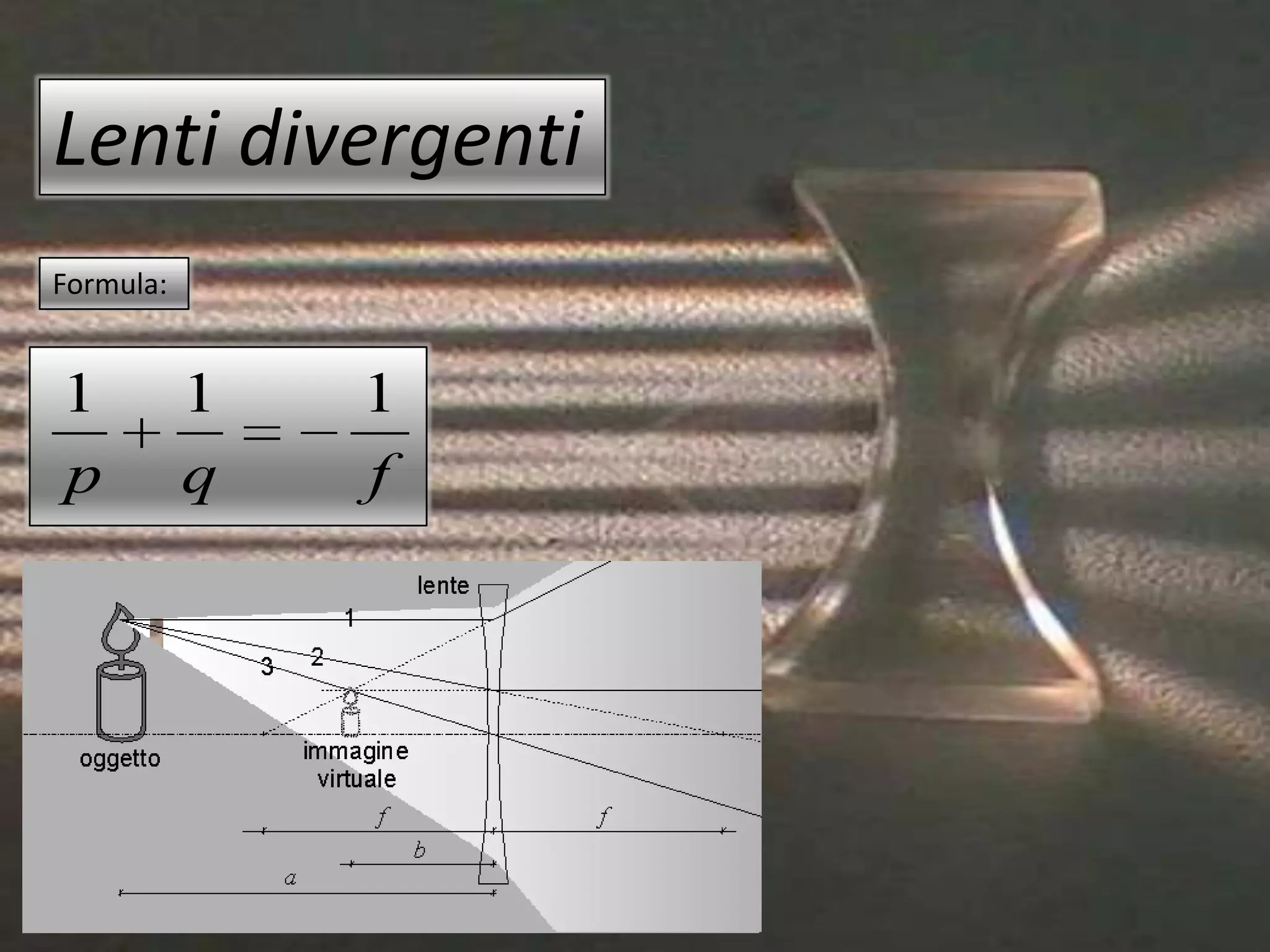 Le lenti e il funzionamento dell’occhio | PPTX