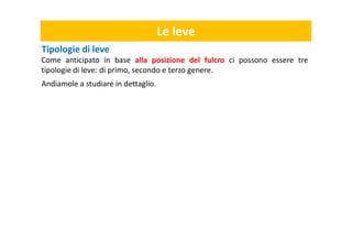 Le leve [prof. santi caltabiano] | PDF