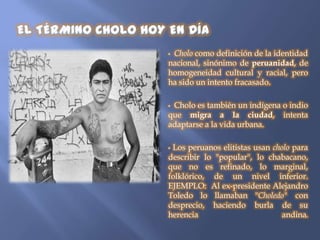 La cholinizacion -Perú | PPTX