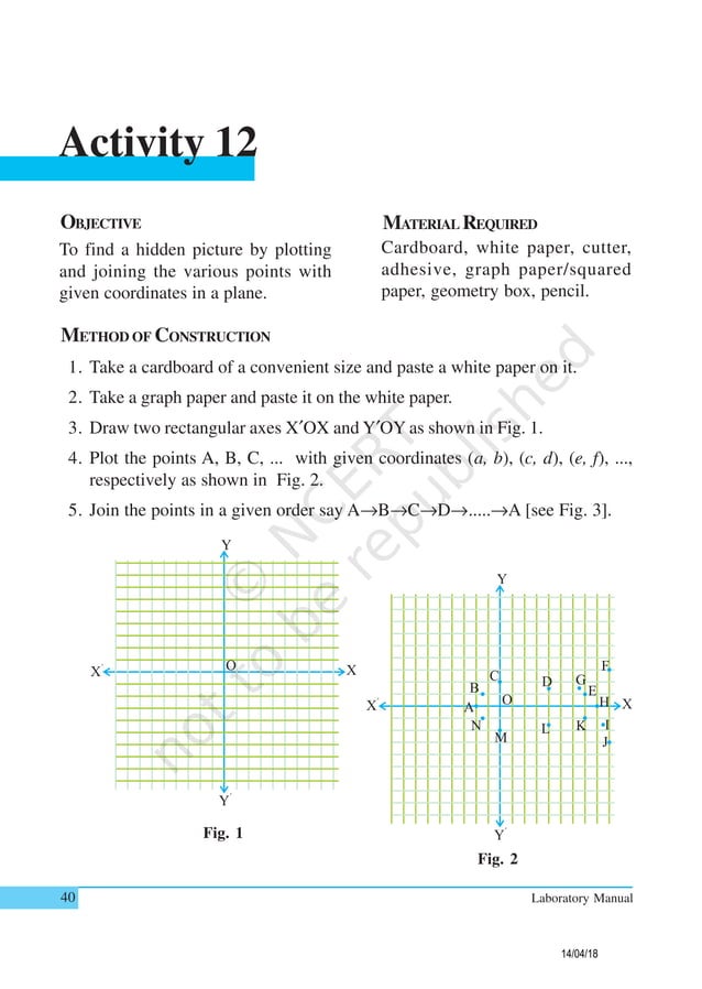 Maths practical activities class 9.pdf | Homework and Study | Education