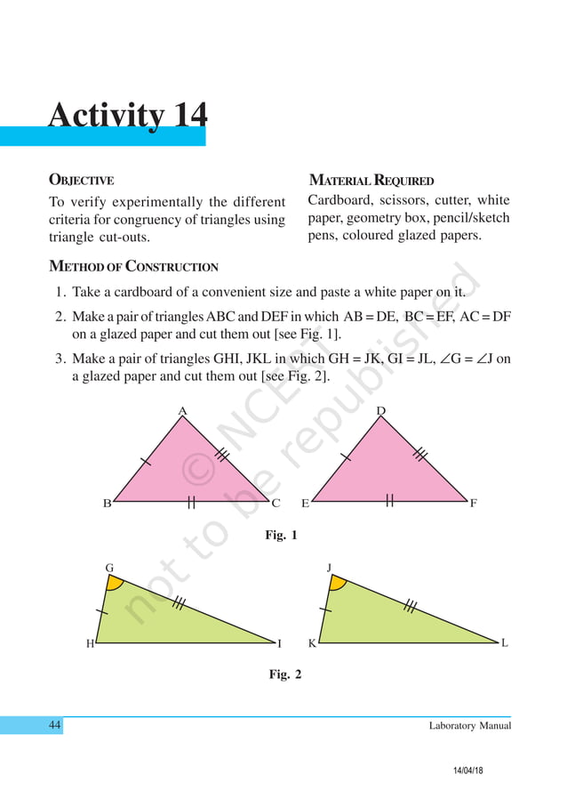 Maths practical activities class 9.pdf | Homework and Study | Education