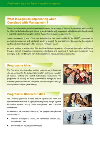 Logistics Engineering and Management | PDF