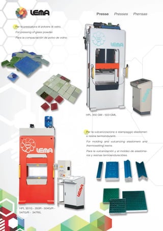 Progettazione e costruzione di Presse, stampi e tamponi | PDF