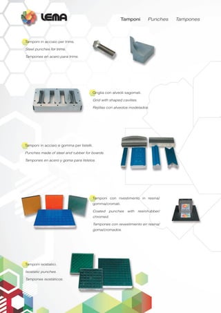 Progettazione e costruzione di Presse, stampi e tamponi | PDF