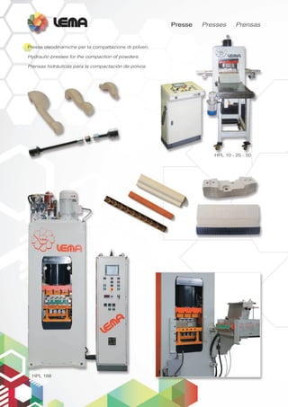 Progettazione e costruzione di Presse, stampi e tamponi | PDF