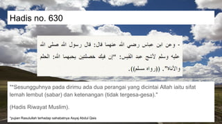 Lemah lembut (kitab riyadhus salihin) | PDF