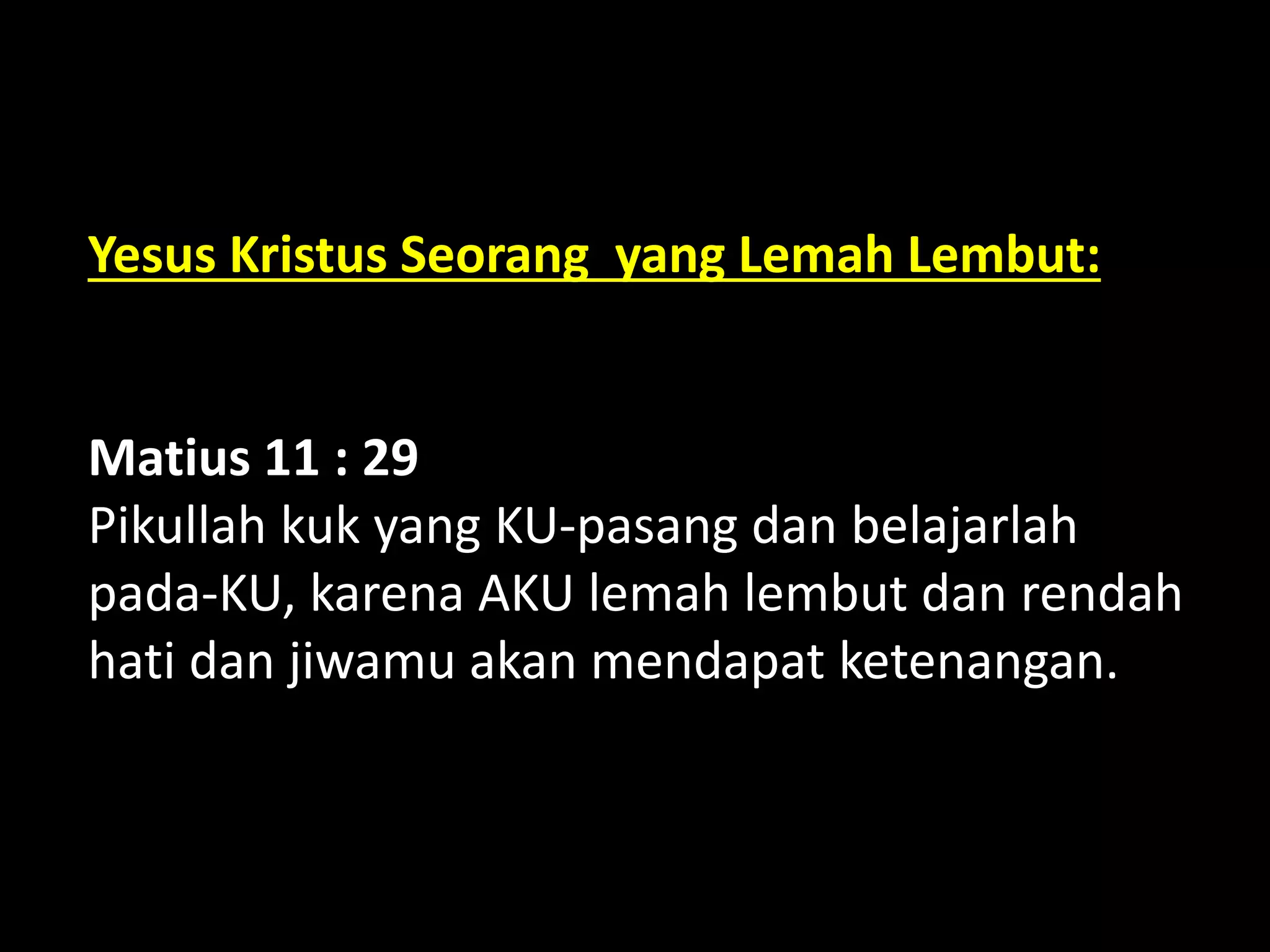 Lemah lembut itu menawan | PPTX