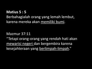 Lemah lembut itu menawan | PPT