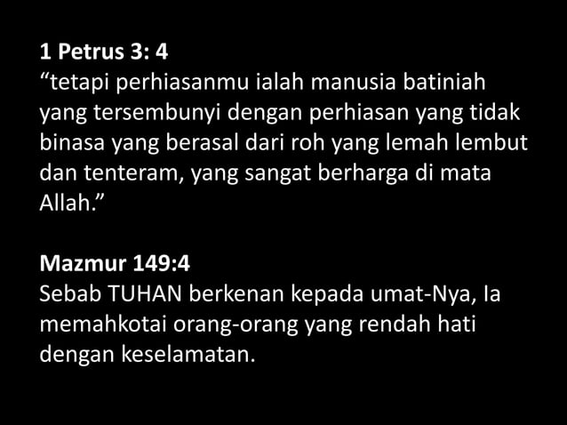 Lemah lembut itu menawan | PPT
