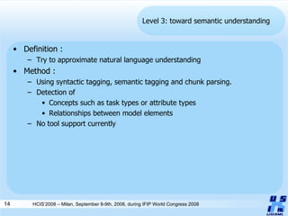 Interface Model Elicitation from Textual Scenarios | PPT