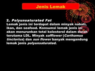 Lemak dan efeknya bagi kesehatan | PPT