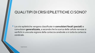 L'epilessia | PPTX