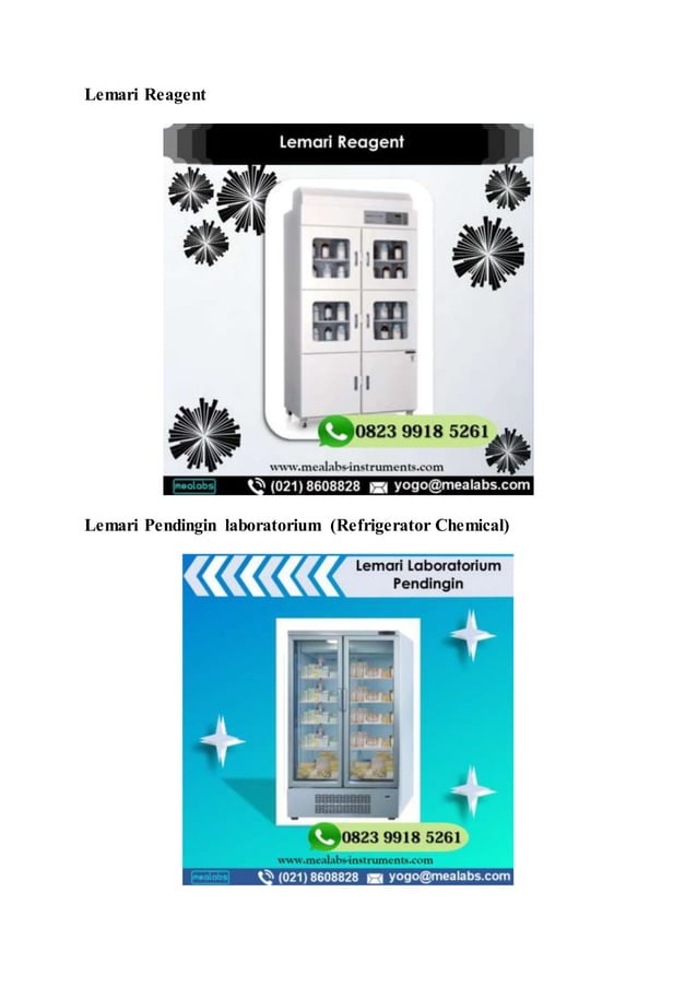 Lemari laboratorium Stainless | DOCX