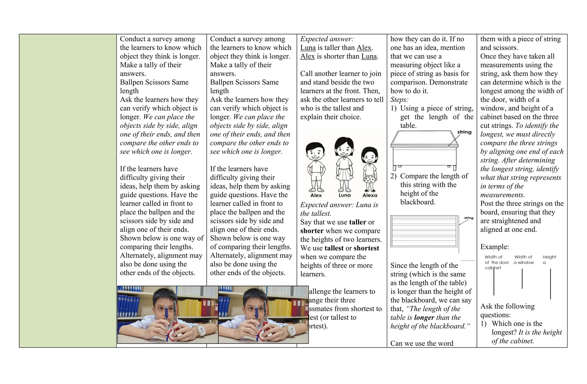 Learning Exemplar For Mathematics Quarter 2 Week 1 Pdf