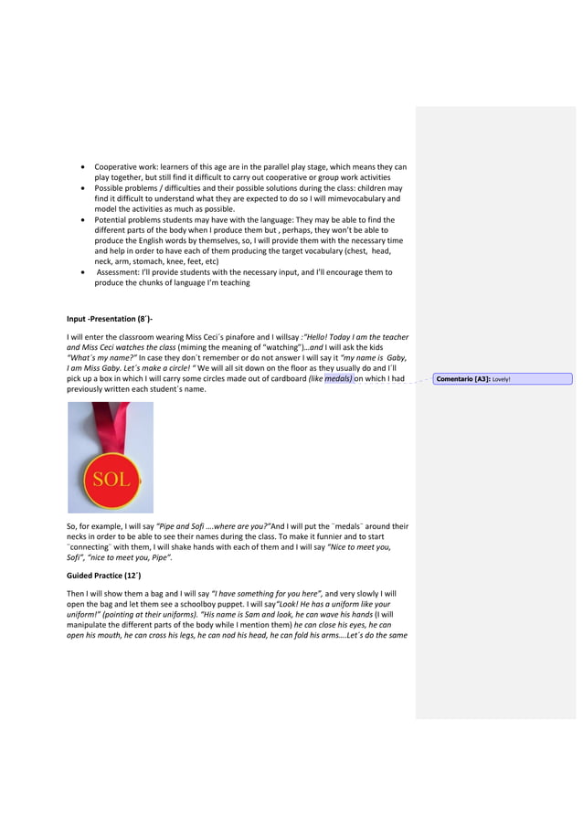 Lema – tpd – lesson plan 1 7 | PDF