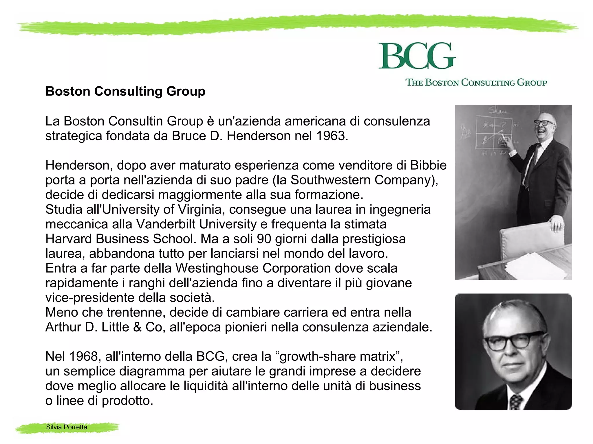 Marketing per principianti - Le matrici strategiche (Boston Consulting ...