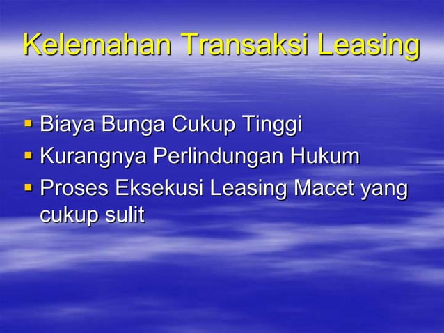 Lembaga pembiayaan | PPTX