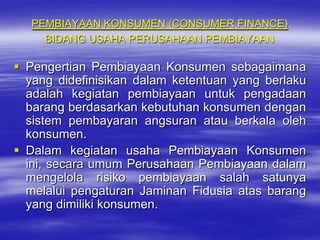 Lembaga pembiayaan | PPTX