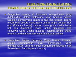 Lembaga pembiayaan | PPTX