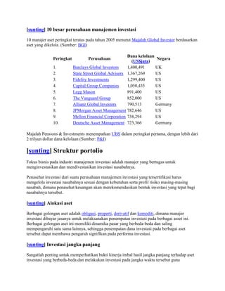 Lembaga keuangan | PDF