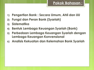 Lembaga Keuangan Syariah | PPT