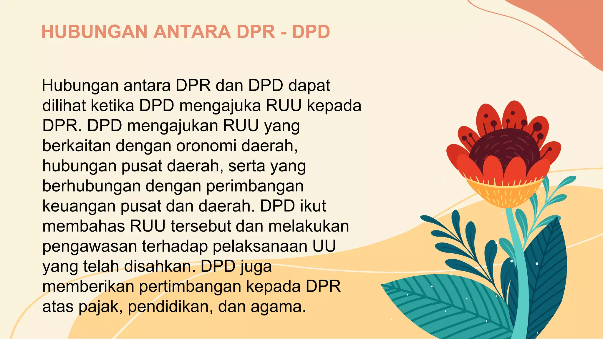 HUBUNGAN ANTAR LEMBAGA NEGARA | PPTX
