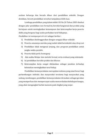 Lembaga pendidikan | PDF