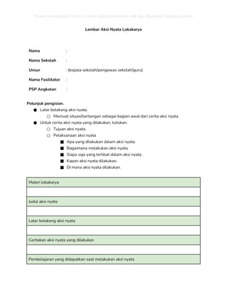 Lembar Aksi Nyata kegiatan Lokakarya.docx