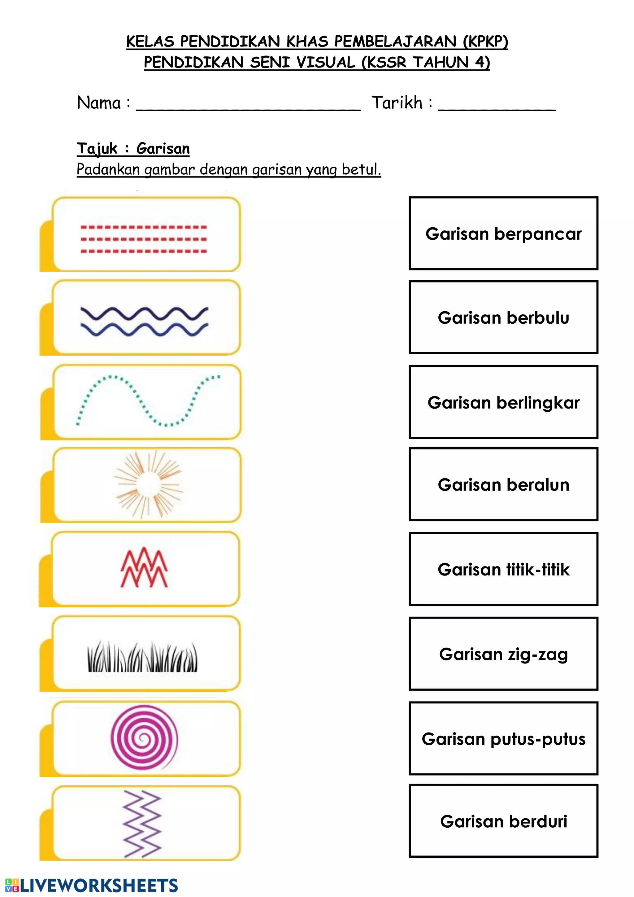 Lembaran kerja garisan 2 | PDF