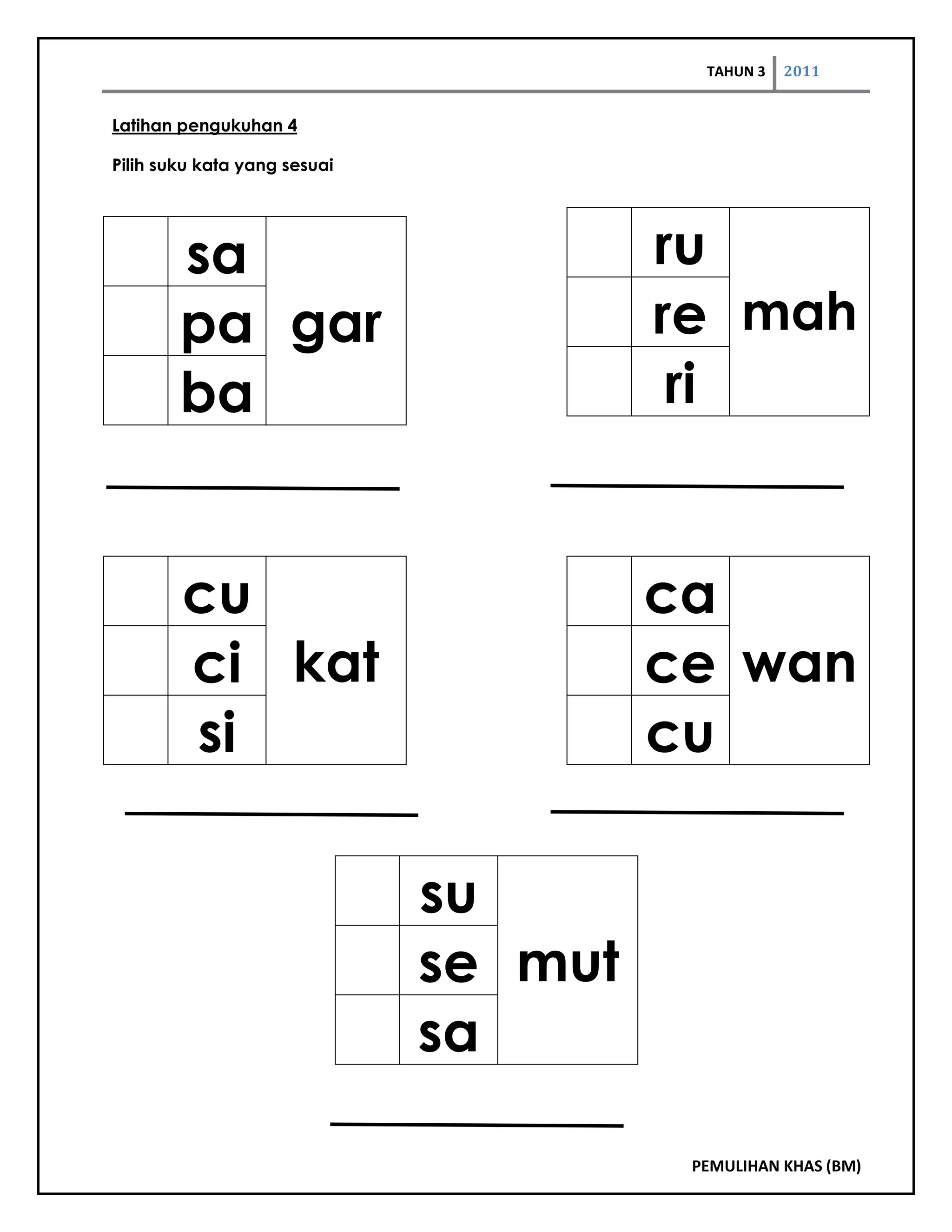 Lembaran kerja kem11 kv+kvk | DOCX