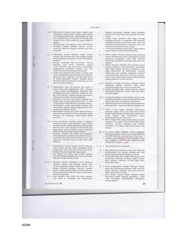 Skema jawapan STPM Lembaran praktis ( LP ) geo sem 1 | PDF | Science