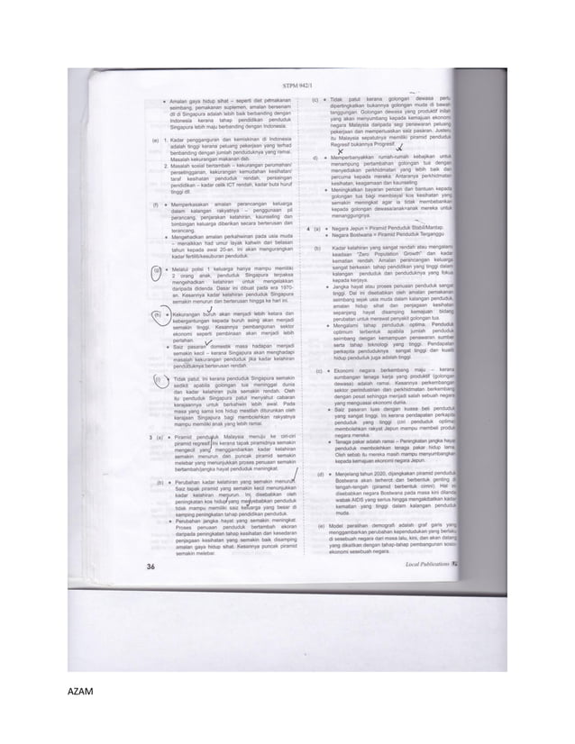 Skema jawapan STPM Lembaran praktis ( LP ) geo sem 1 | PDF | Science