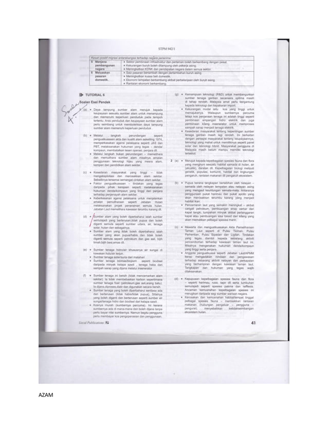 Skema jawapan STPM Lembaran praktis ( LP ) geo sem 1 | PDF | Science