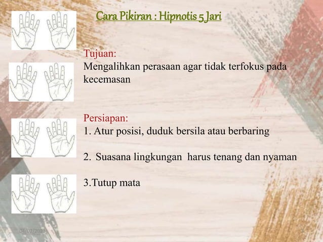 TEKNIK HIPNOTIS 5 JARI.ppt