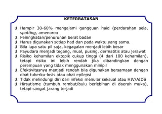 Lembar balik minipil 2 | PPT