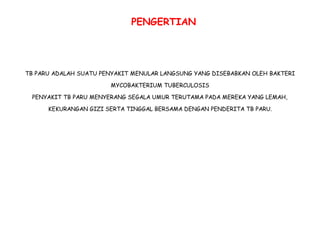 Lembar Balik TB Paru | DOCX