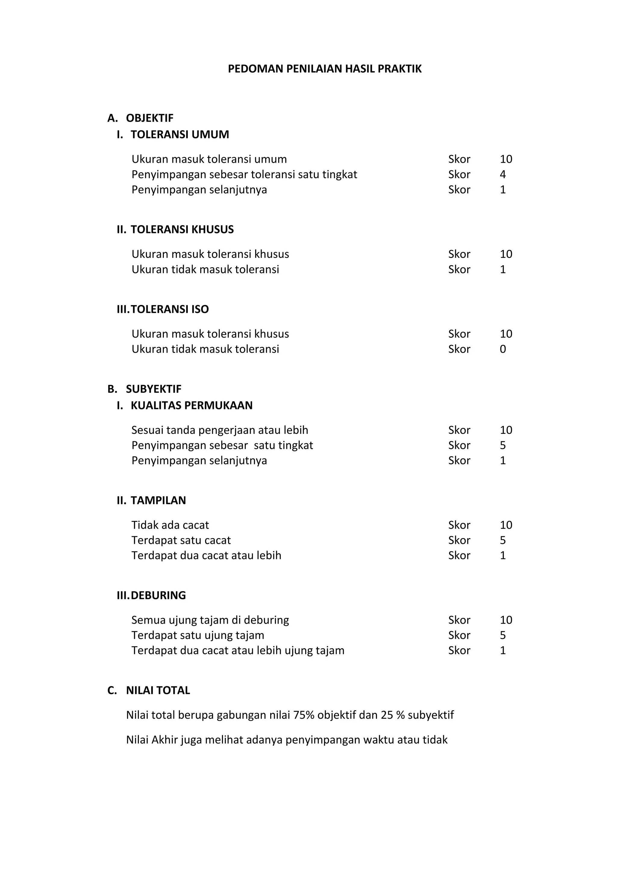 LEMBAR JOBSHEET TEKNIK BUBUT DASAR UNTUK PEMULA | PDF